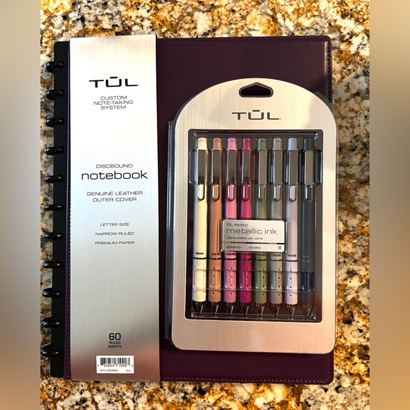 Tul | Office | Tul Purple Notebook And Gel Pen Bundlefirm | Poshmark